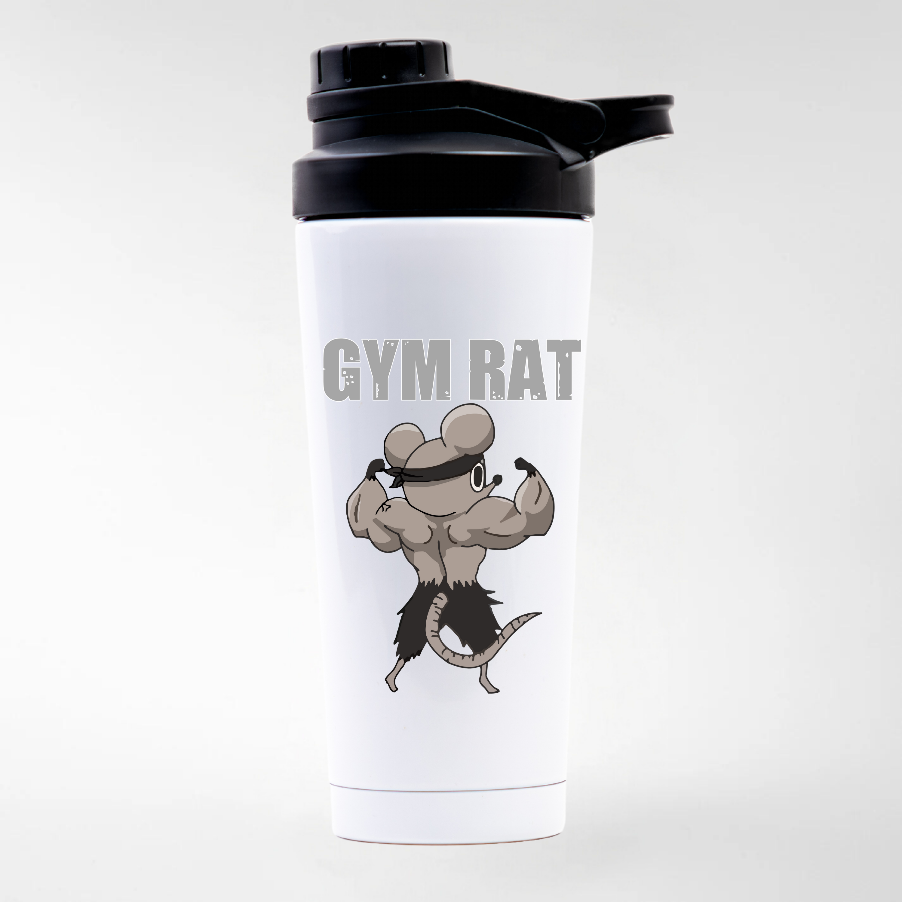 GYM RAT - EDELSTAHL SHAKER