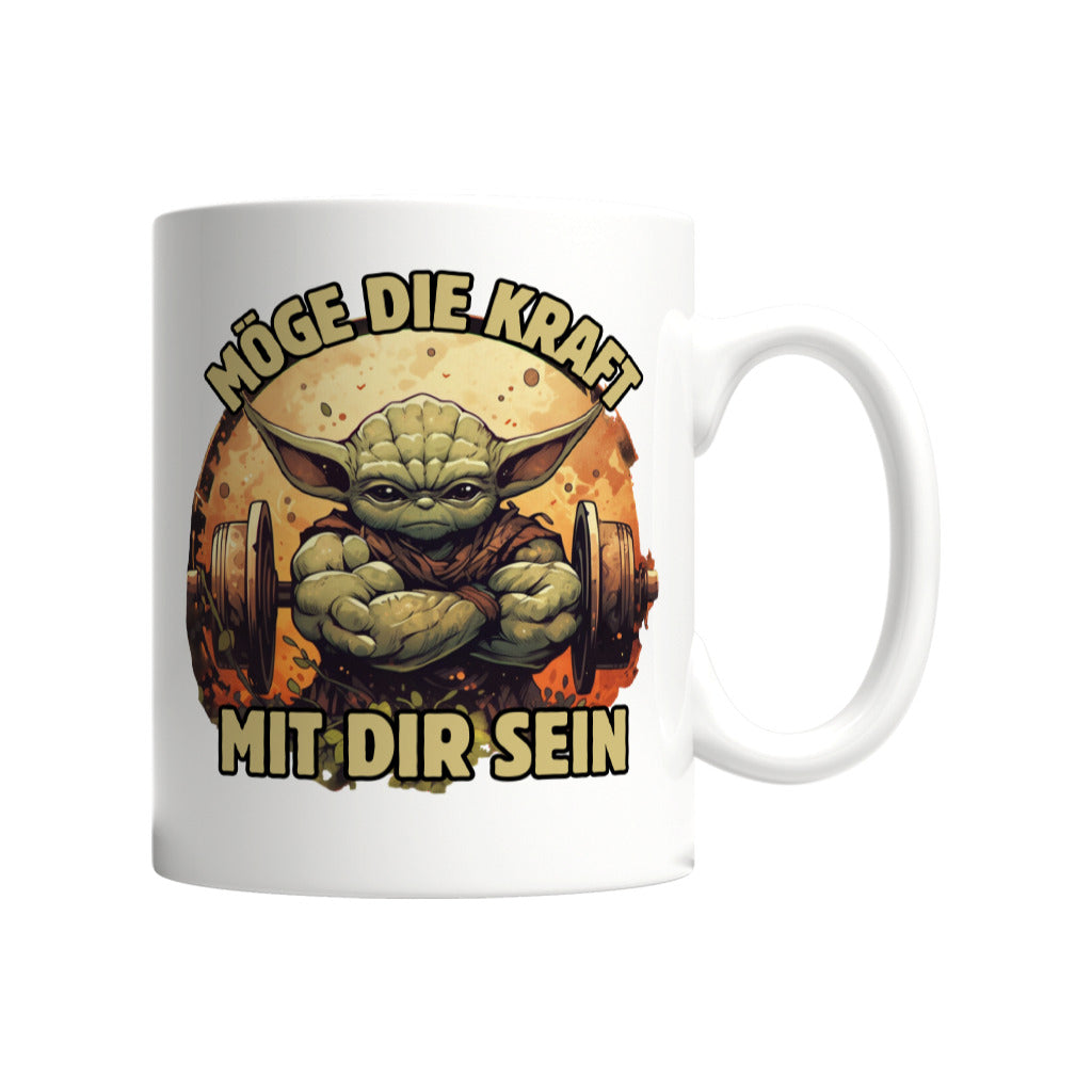 MÖGE DIE KRAFT MIT DIR SEIN - TASSE